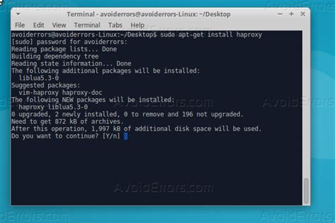 Install And Configure Haproxy Ubuntu 1604 Avoiderrors