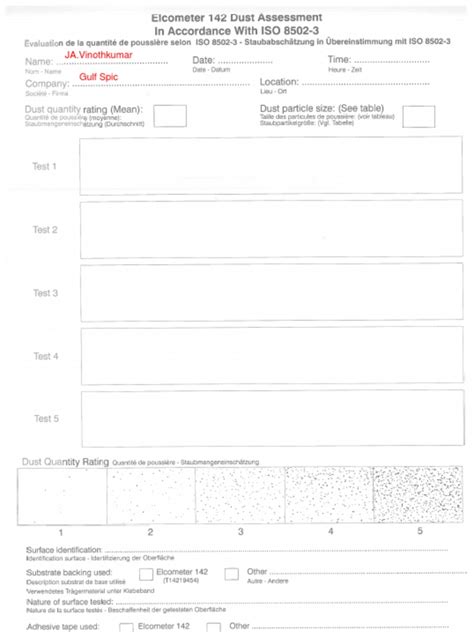 Dust Assessment Pdf