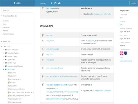 github erez o docsforge modern c c documentation generator for open source projects