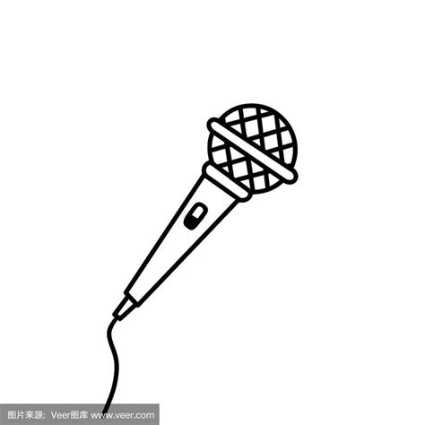 话筒简笔画大全最简单又好看（汇总17张）简笔画图片大全