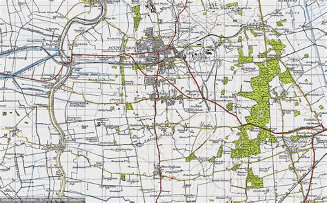 Historic Ordnance Survey Map Of Ashby 1947 Francis Frith
