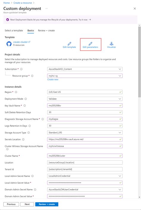 Azure Resource Manager Template Deployment For Azure Stack Hci Version 23h2 Azure Stack Hci