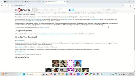 Pythonforbiology Bioinformatics Computationalbiology Rosalind Anusha Sree Sivakumar
