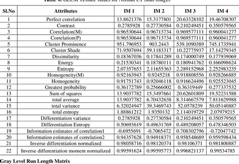 Table 4 From Optimization Of Intracranial Hemorrhage Using Ct Scan Images And Feature Extraction
