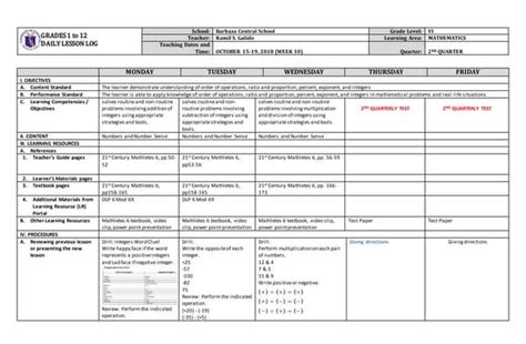 Math 6 Ppt Q3 Translation Of Real Life Verbal Expressions And