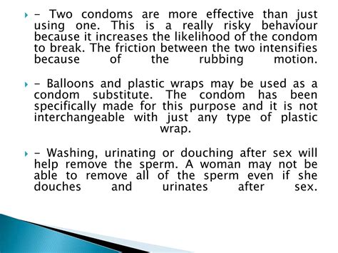 Discrediting The Common Myths In Contraceptive Use Ppt