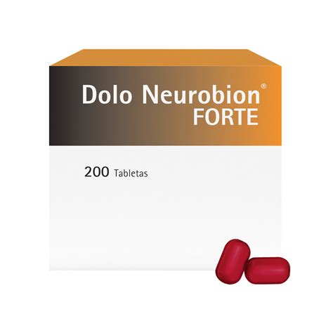 Dolo Neurobion Forte Tab Caja X 200 50 Mg 50 Mg 50 Mg 1 Mg