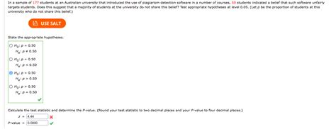 Solved Consider Using A Z Test To Test Ho P 0 1 Chegg Com