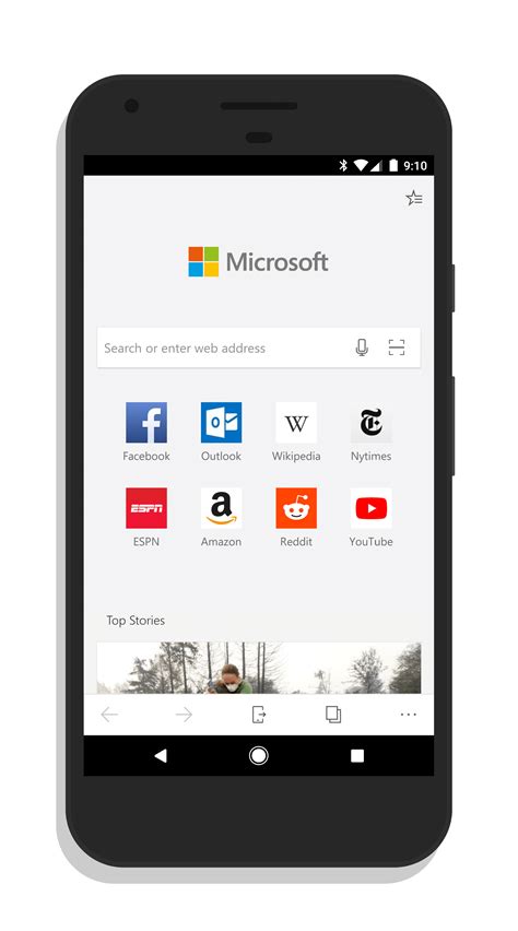 microsoft edge for android preview sees performance update