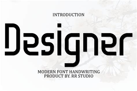 Designer Font