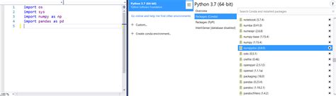 Unable To Load Numpy And Pandas · Issue 5070 · Microsoftptvs · Github