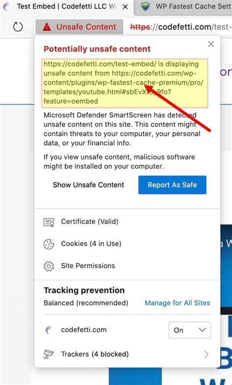 Fix Microsoft Defender Smartscreen Blocks Unsafe Content Codefetti