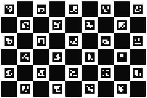 Charuco Board Used For Camera System Calibration Download Scientific Diagram