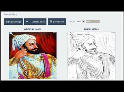 Title Pencil Sketch Converter Tkinter Gui Application Jagruti Patil