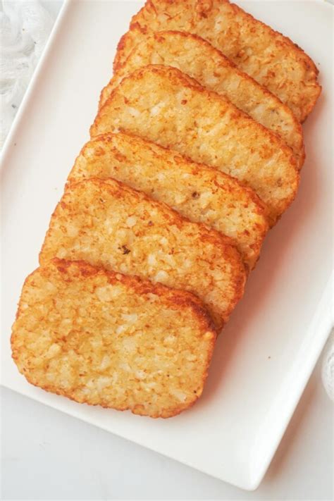 Frozen Hash Browns In Oven Cubbed Patties And Shredded Recipes From A Pantry