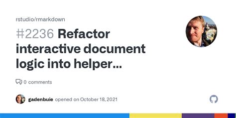 Refactor Interactive Document Logic Into Helper Function · Issue 2236