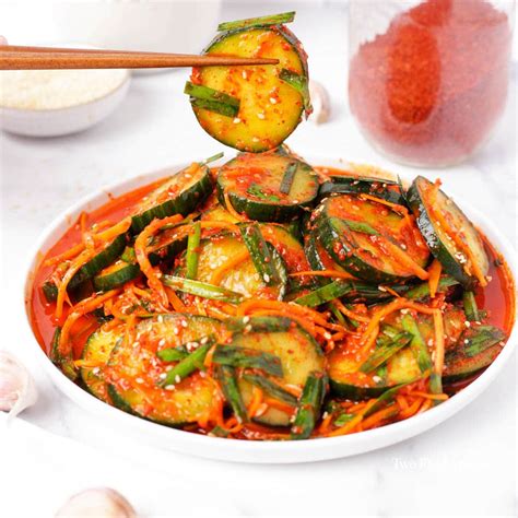 Quick Cucumber Kimchi Oi Kimchi Image