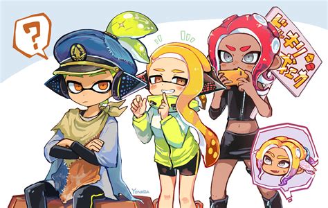 Inkling Player Character Inkling Girl Octoling Player Character