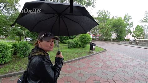 Уссурийск. Экспресс-прогулка под дождём.... - YouTube