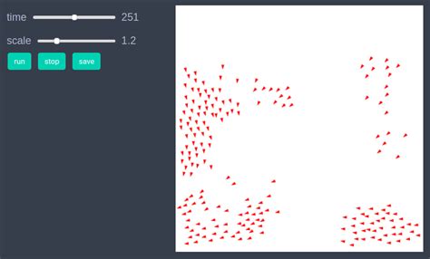Flocking 2d · Easyabmjl