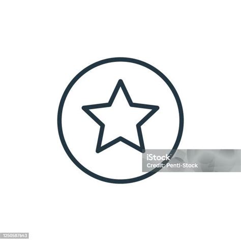 별 벡터 아이콘입니다 스타 편집 가능한 스트로크 웹 및 모바일 앱 로고 인쇄 매체에 사용할 스타 선형 기호 얇은 선 그림 벡터 격리 된 윤곽선 도면입니다 기하에 대한 스톡