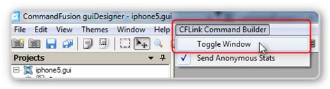 cflink command builder [commandfusion wiki]
