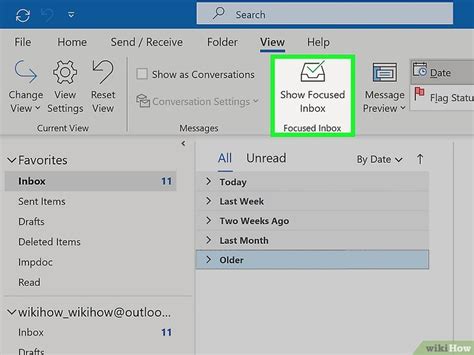 How To Turn Off Focused Inbox In Microsoft Outlook Ways