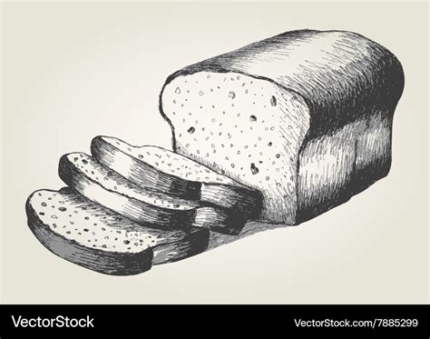 Bread Slice Drawing