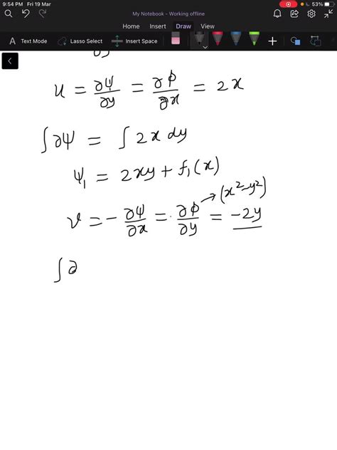 Consider The Incompressible Two Dimensional Flow Of A Nonviscous Fluid Between The Boundaries