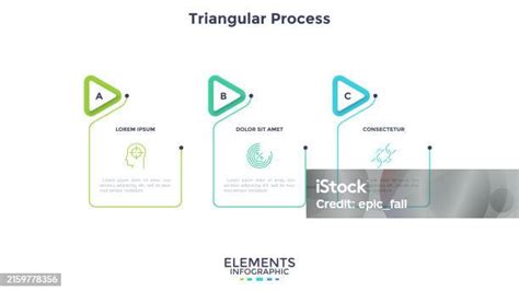 세 개의 직사각형 요소와 포인터가 가로 행에 배치된 프로세스 차트입니다 프로젝트 개발의 3단계 개념 최소한의 인포그래픽 디자인 템플릿입니다 현대 평면 벡터 그림입니다 3가지