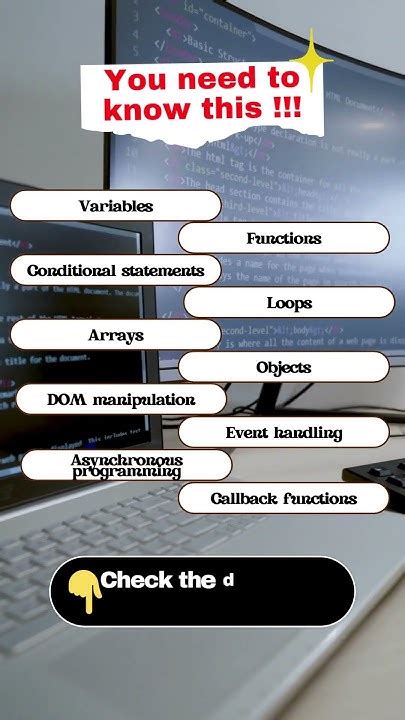 👨‍💻🚀10 Essential Javascript Topics To Master Before Learning React