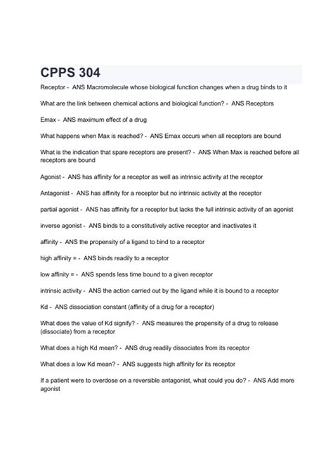 Cpps 304 Exam Questions With Correct Answers 2024 A Graded 100