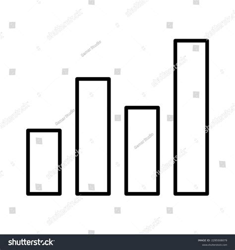 Statistic Diagram Chart Outline Icon Vector เวกเตอร์สต็อก ปลอดค่าลิขสิทธิ์ 2295508079
