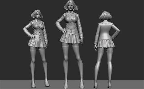 Female 3d Printable Model 3d