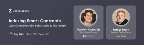 workshop indexing smart contracts with openzeppelin subgraphs and the graph r ethdev