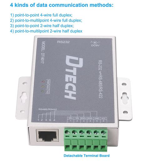 GetUSCart DTECH Bi Directional Active RS To RS RS Serial Converter With Surge
