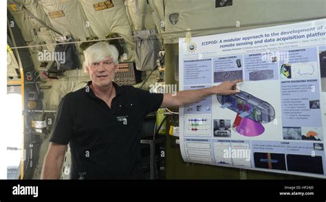 Nick Frearson A Scientist With Columbia University Gives Visitors To