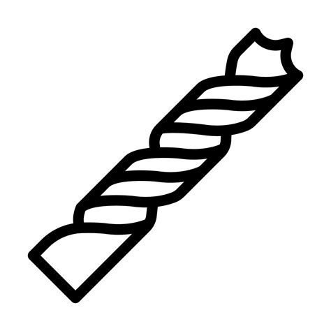 Drill Bit Icon Design 22357438 Vector Art At Vecteezy