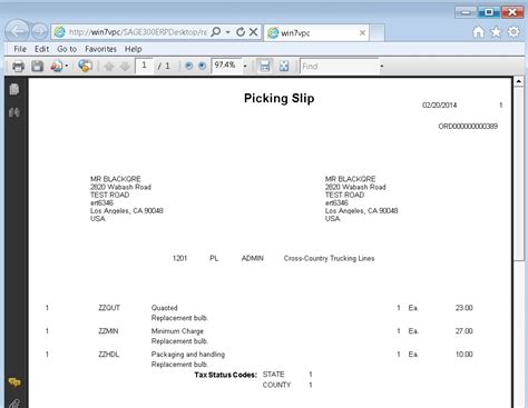 Printing Custom Sage 300 Report From Sage Crm Sage 300 Erp Tips