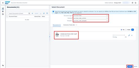 Create Template For Purchase Order Documents Sap Tutorials
