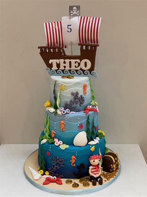 Pirate And Under The Sea Cake Etoile Bakery