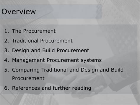 PPT Different Procurement Methods PowerPoint Presentation Free Download ID