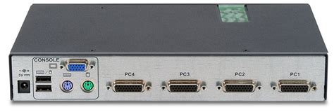 Avocent 520 565 503 Cybex Switchview Sc140 Quad Port Kvm Switch