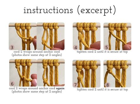 PDF TUTORIAL Easy Macrame Leaf Beginner Macrame Pattern Pdf Leaf Pattern Macrame Tutorial
