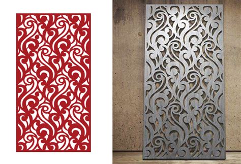 2d Mdf Cnc Cutting Jali Design Laser Cut Dxf File