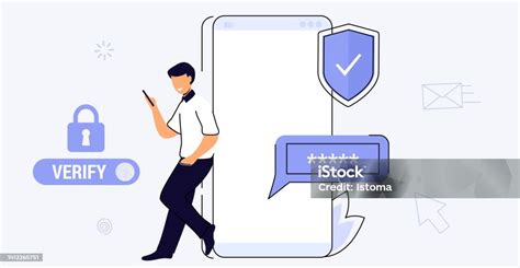 Otp Authentication Secure Verification Onetime Password Stock Illustration Download Image Now