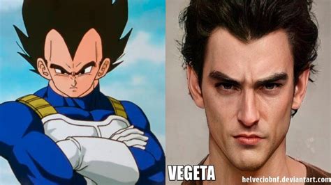 Así Serían Goku Y Vegeta De Dragon Ball Si Fuesen Humanos Reales Según Una Inteligencia