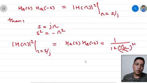 35 filter design analog butterworth filter youtube