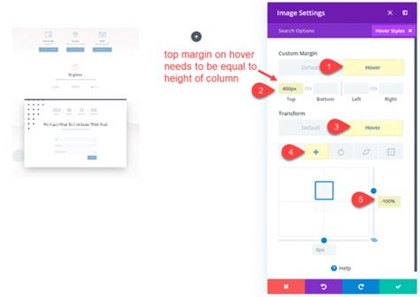 How To Add A Scroll Down Hover Effect To Preview Web Page Designs In Divi