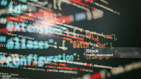 컴퓨터 스크립트 소프트웨어 배경 소스 코드 사진입니다 웹 사이트 프로그래밍 코드 프로그래머 개발자 화면 사무실에서 프로그램